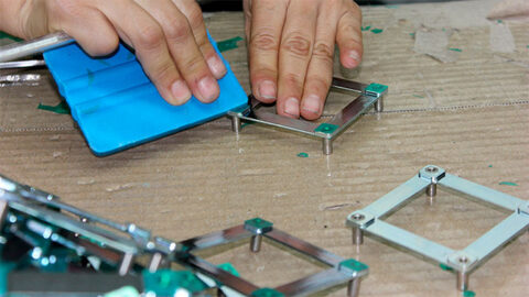 Wet Coating - AZZ wet coating for parts up to 40 feet in length.